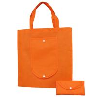 China Traval Heat Transfer 36X20cm 190T  Foldable Non Woven Bag for sale