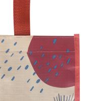 China RPET 38x31x16cm 120gsm Laminated Polypropylene Tote Bags for sale