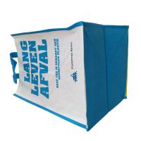 China Blue 35x30x39.5cm 100gsm Woven Promotional Bags for sale