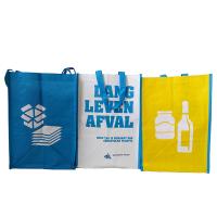 China Blue 35x30x39.5cm 100gsm Woven Promotional Bags for sale
