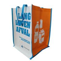 China Blue 35x30x39.5cm 100gsm Woven Promotional Bags for sale