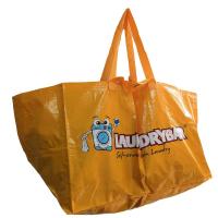 China 100gsm CMYK 2.5x60cm 80x37x20cm Laminated PP Woven Bag for sale