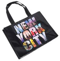China Recycled RPET 50x2.5cm SGS 100gsm Polypropylene Woven Bag for sale