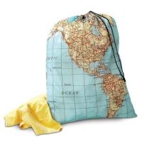China Drawstring Nylon 24x36cm 0.8cm 134T Linen Hamper Bag for sale