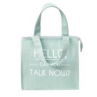 China Thermal Tote 40Z 100gsm 30x30x12cm Insulated Cooler Bag for sale