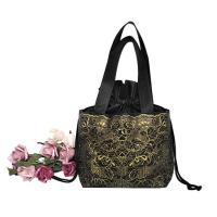 China BSCI CMYK 25x30x13cm 160gsm Camouflage Drawstring Bag for sale