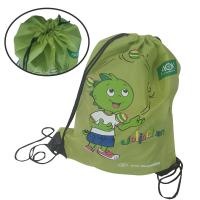 China Polyester CMYK 34x45cm 210D Eco Friendly Drawstring Bags for sale