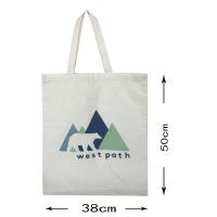 China 100 Percent Natural CMYK 38x50cm 4OZ Canvas Shopping Bag for sale