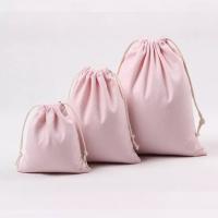 China 8oz Canvas Drawstring Backpack for sale