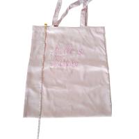 China White 50x2.5cm BSCI PRET 4OZ Cotton Recycle Bag for sale