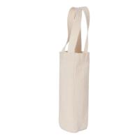 China 1 Wine Bottle OEM 8 OZ 60x2.5cm Cotton Recycle Bag for sale