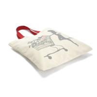China Supermarket ODM 6oz Blank 33x40cm Cotton Recycle Bag for sale