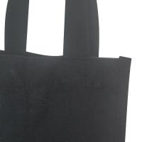 China BLack Canvas PE 18x9x27cm CMYK 2 Bottle Wine Bag for sale