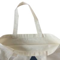 China 100 Percent Natural CMYK 38x50cm 4OZ Canvas Shopping Bag for sale