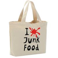 China Double Lines 50cm 34x40cm Reusable Canvas Shopping Bags for sale