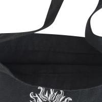 China 10OZ Black 1 Color 190T 25X27cm Cotton Recycle Bag for sale