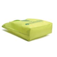 China Reusable tote 190T 11x9cm Nylon Folding Shopping Bag for sale