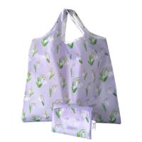 China OEM 50cm 210D 45cmx60cm Nylon Folding Shopping Bag for sale