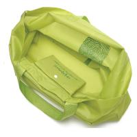 China Reusable tote 190T 11x9cm Nylon Folding Shopping Bag for sale