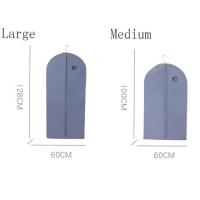 China Zipper Storage 120cmx60cm 80gsm Non Woven Suit Cover for sale
