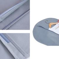 China Zipper Storage 120cmx60cm 80gsm Non Woven Suit Cover for sale