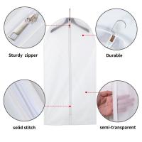 China Foldable Non Woven 80gsm 60x100cm Suit Storage Bag for sale