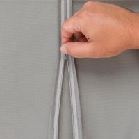 China Stylish Breathable CMYK 40x2.5cm 260gsm Non Woven Suit Cover for sale