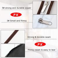 China Men Zippered Non Woven Fabric CMYK 9gsm 60x90cm Suit Holder for sale