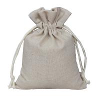 China Drawstring 20cm 50cm String Jute Shopping Bag for sale
