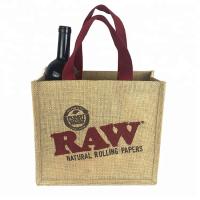China 12cm Jute Shopping Bag for sale