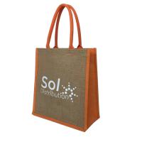 China 380gsm Hessian Tote Bag for sale