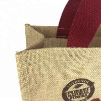 China 12cm Jute Shopping Bag for sale