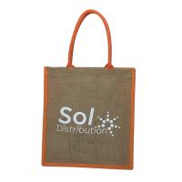 China 380gsm Hessian Tote Bag for sale