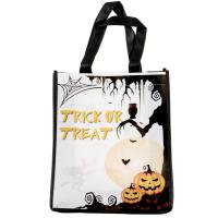 China Plastic Bottle PET 35x15x40cm RPET Laminated PP Woven Bag for sale