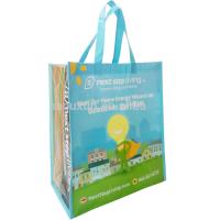 China Waterproof Advertising Non Woven 30x10x40cm 70gsm RPET Bag for sale