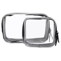 China OEM Clear Handle Cosmetic 18x5x8cm PVC Pencil Bag for sale