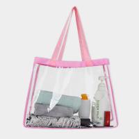 China OEM 22x7x15cm 0.2mm 40X2.5cm Thickness PVC Pencil Bag for sale