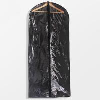 China Zipper Waterproof PVC 60x100cm Non Woven Suit Cover for sale