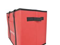 China Silk Screen Non Woven Toy BSCI 30cm Foldable Fabric Box for sale