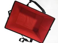 China Silk Screen Non Woven Toy BSCI 30cm Foldable Fabric Box for sale