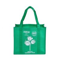 China Supermarket Handles 30cm 40x40x10cm Foldable Non Woven Bag for sale