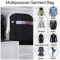 China Men Dustproof 70gsm 60x120cm Non Woven Suit Cover for sale