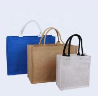China CMYK Jute Shopping Bag for sale