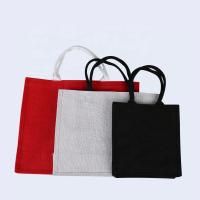 China CMYK Jute Shopping Bag for sale