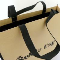 China Shopping 80gsm 150g 42x38x12cm Non Woven Paper Bag for sale