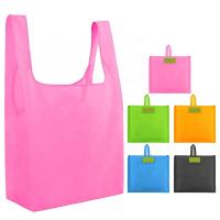 China RPET 30cm 36x38cm PEVA Foldable Reusable Grocery Bags for sale