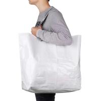 China Full Color OEM Supermarkets 30cm AZO Free 100gsm RPET Bag for sale