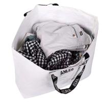 China Full Color OEM Supermarkets 30cm AZO Free 100gsm RPET Bag for sale