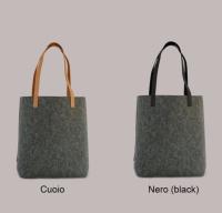 China 300mm Grey Felt Handbag for sale