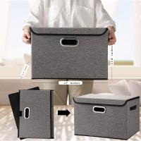 China Clothing 10L 10KG 32x32x16cm Foldable Fabric Box for sale